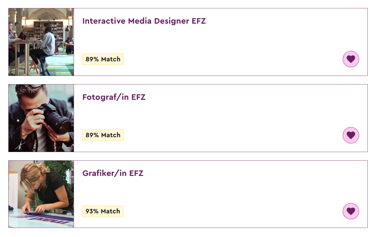 So funktioniert Yousty